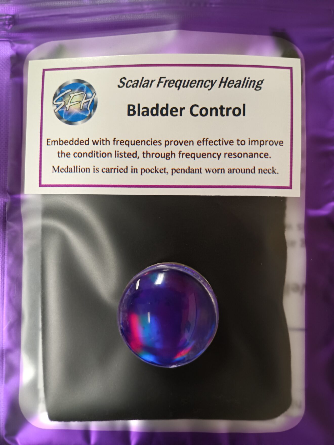 Bladder Control – Scalar Frequency Wellness Aid