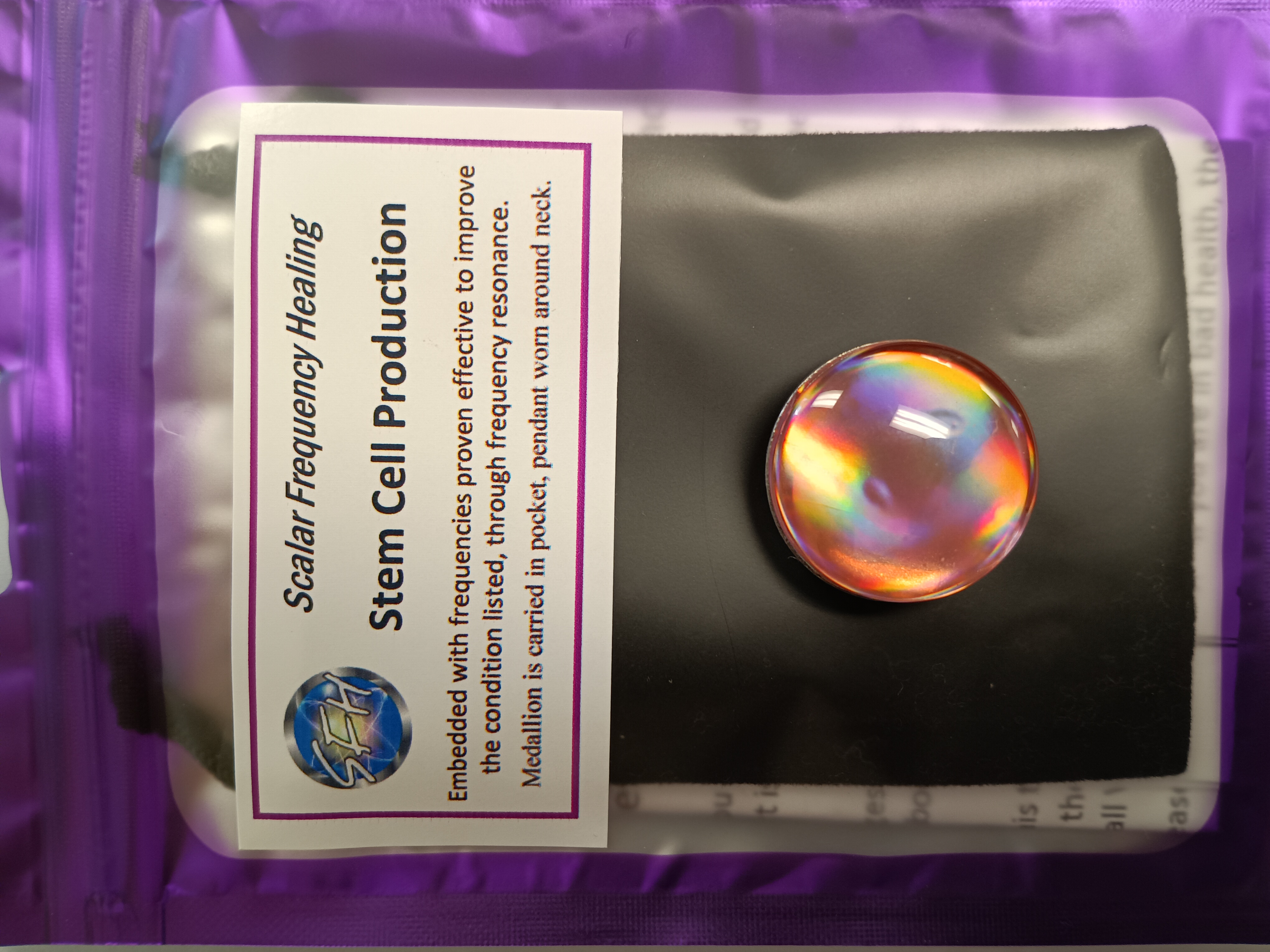 Stem Cell Production+ – Scalar Frequency Wellness Aid